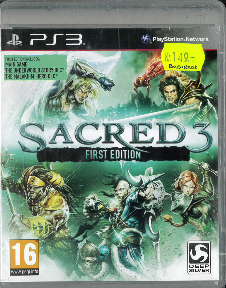 Sacred 3 - First Edition (ps3) beg - Boa