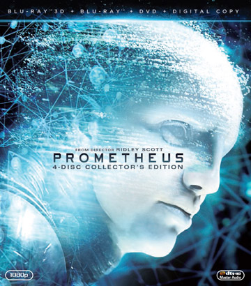 Prometheus (Real 3D + Blu-ray + DVD) beg - Boa