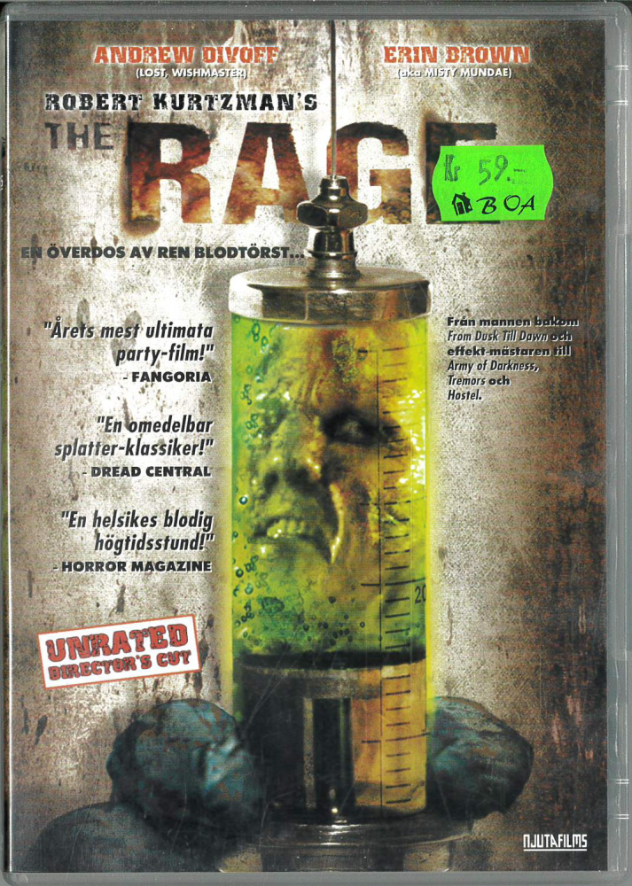 Rage (dvd) - Boa