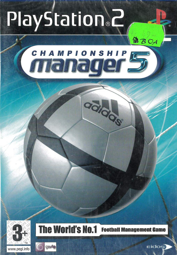 Championship Manager 5 (ps2) - Boa