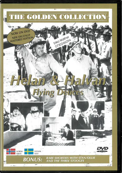 Helan & Halvan - Flying Deuces (DVD) - Boa