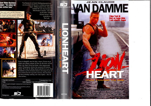 Lionheart - VHS - Boa
